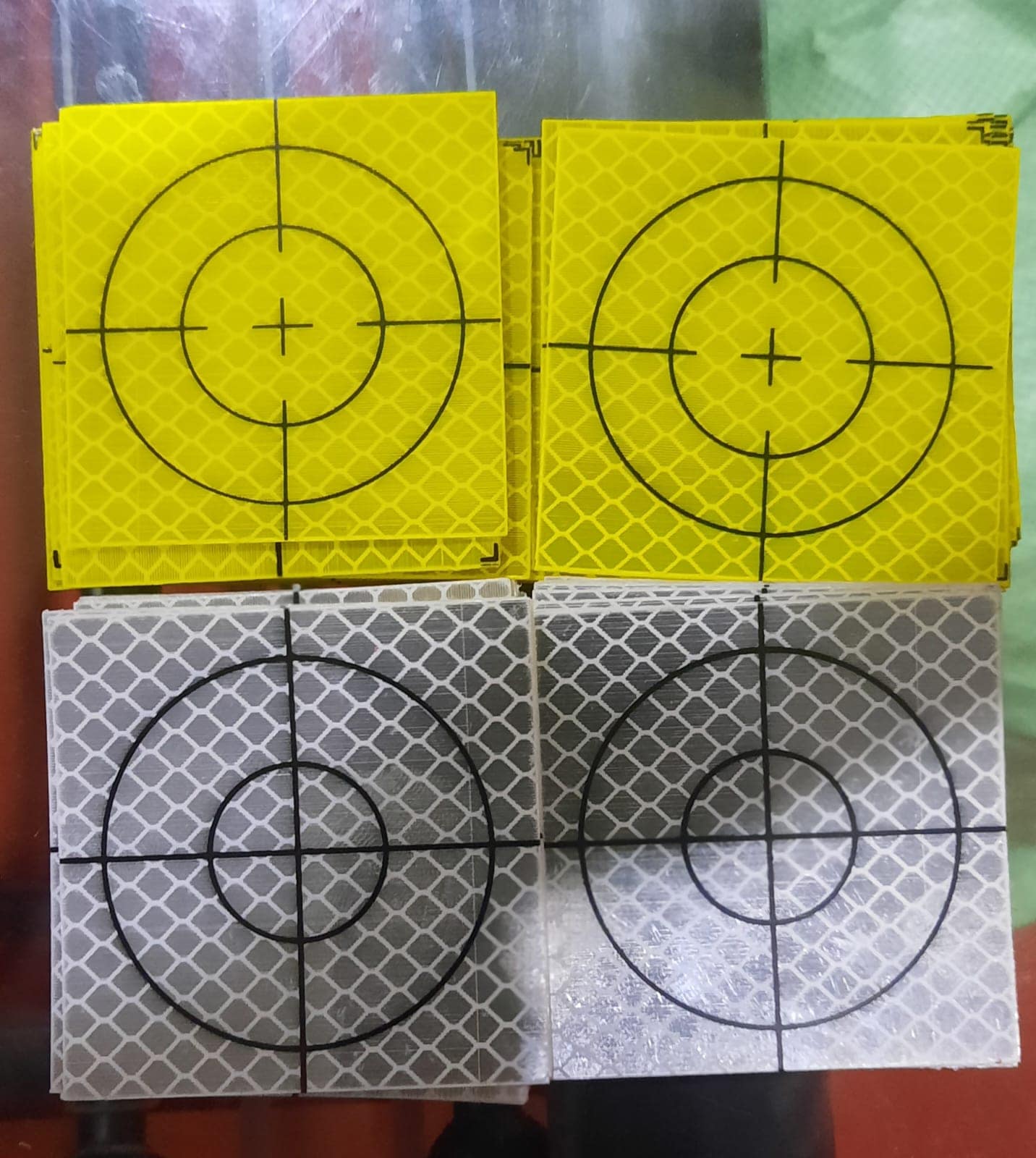 Prism Measurement Reflector Sheet Reflective Tape Target Total Station ...